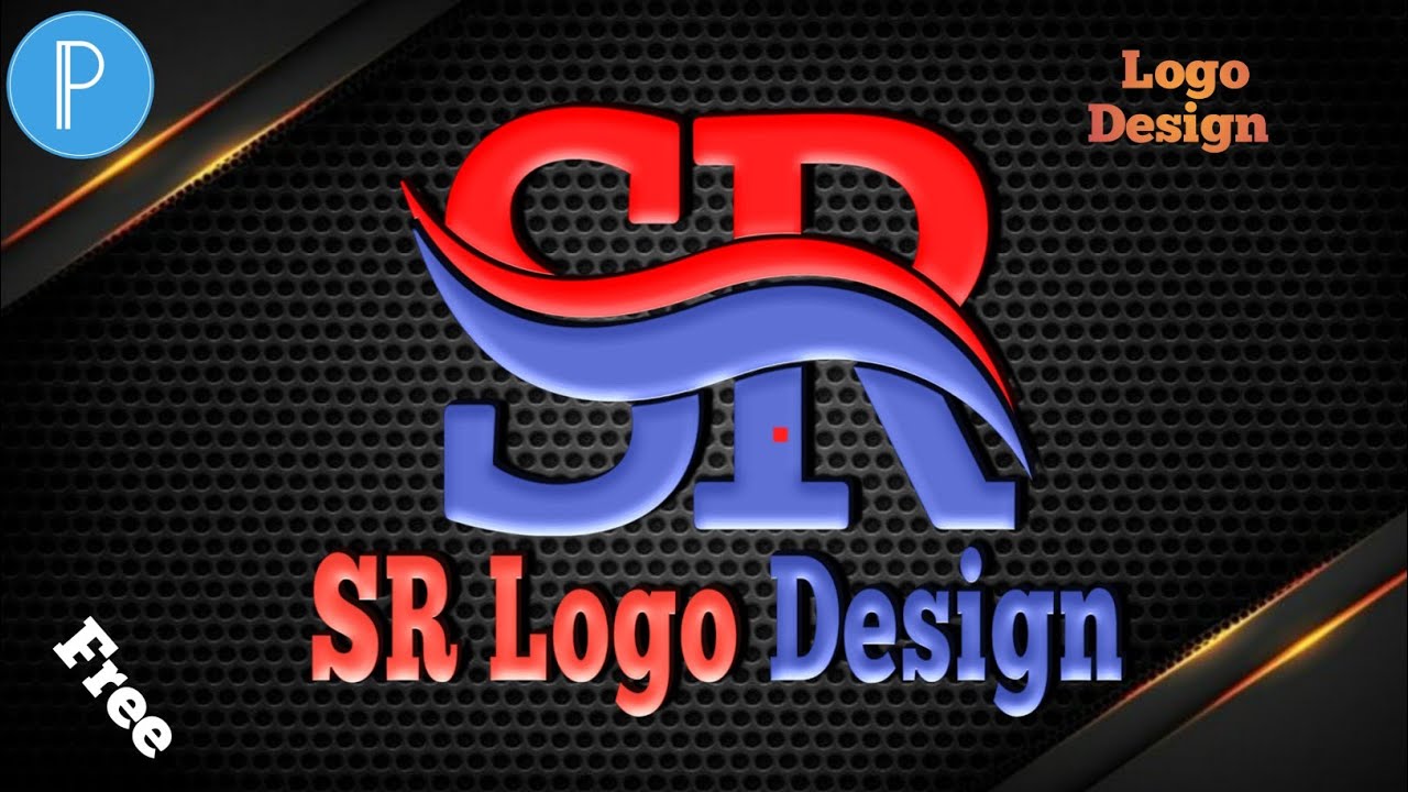 Sr Name Ka Logo Kaise Banaye Pixellab Say | How To Make Logo Of Name ...