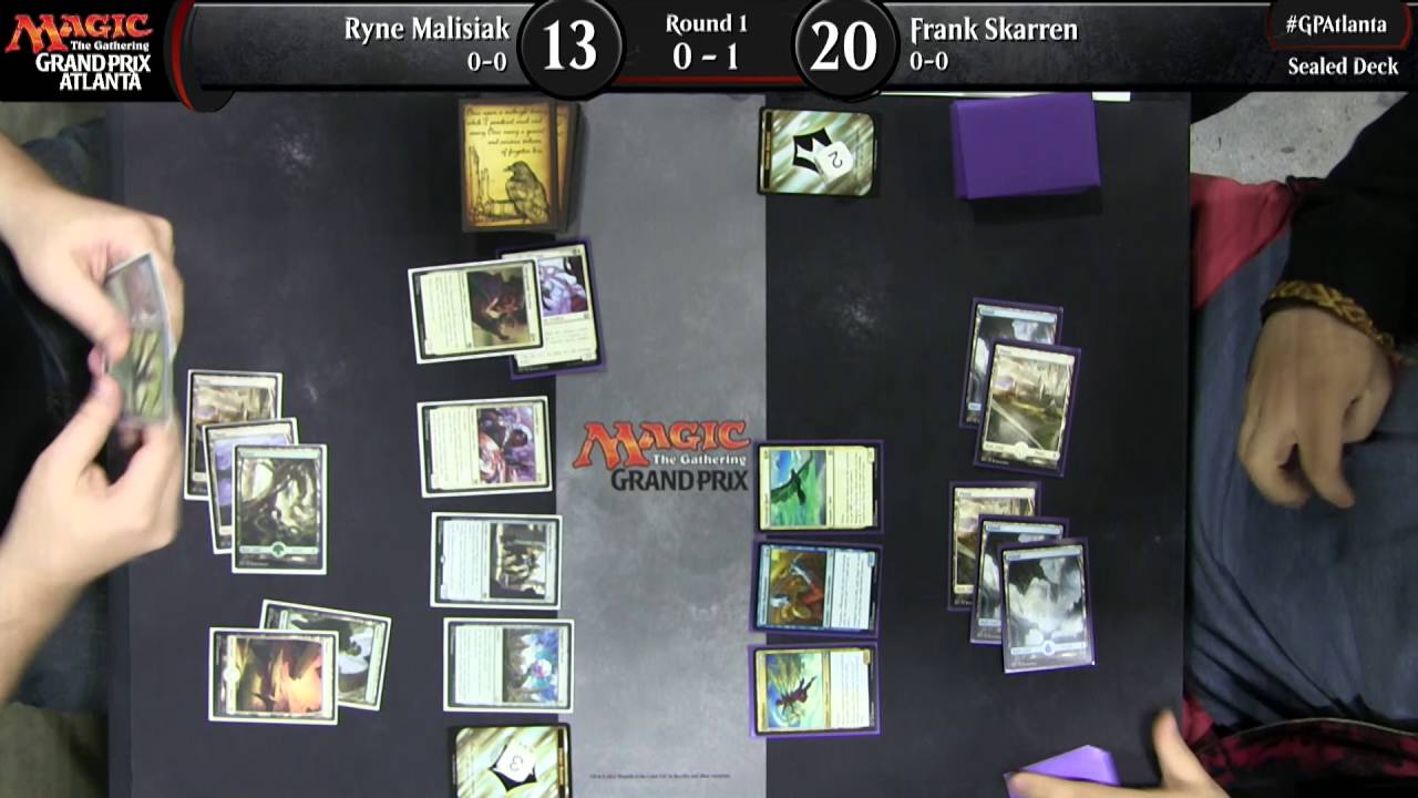 Magic the Gathering Grand Prix Atlanta Round 1 - YouTube