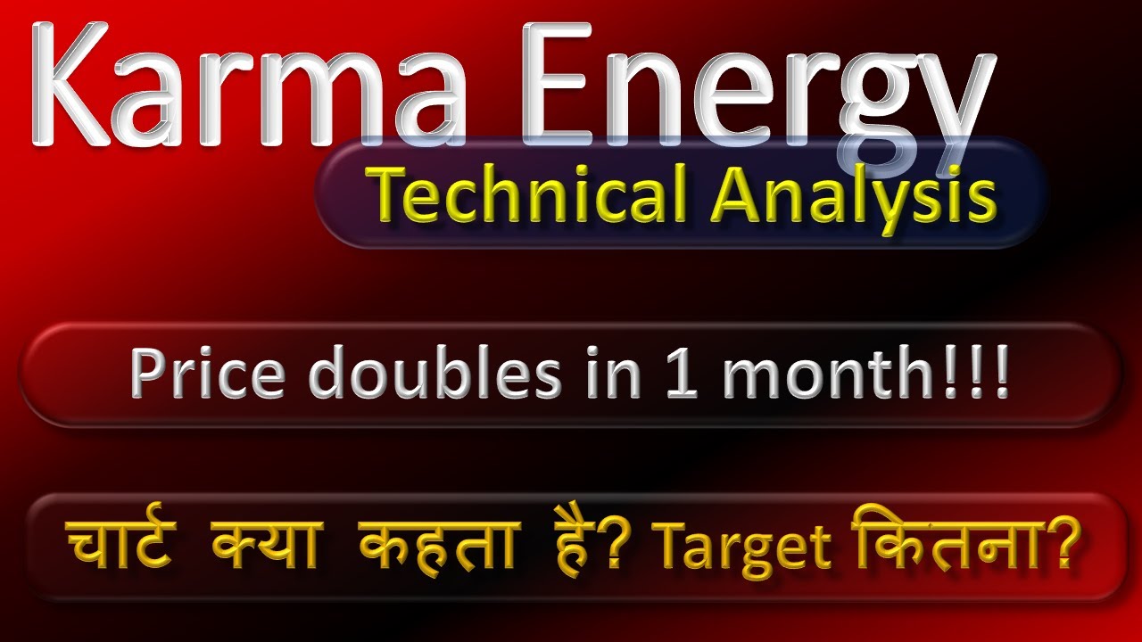 Karma Energy Technical Analysis - YouTube