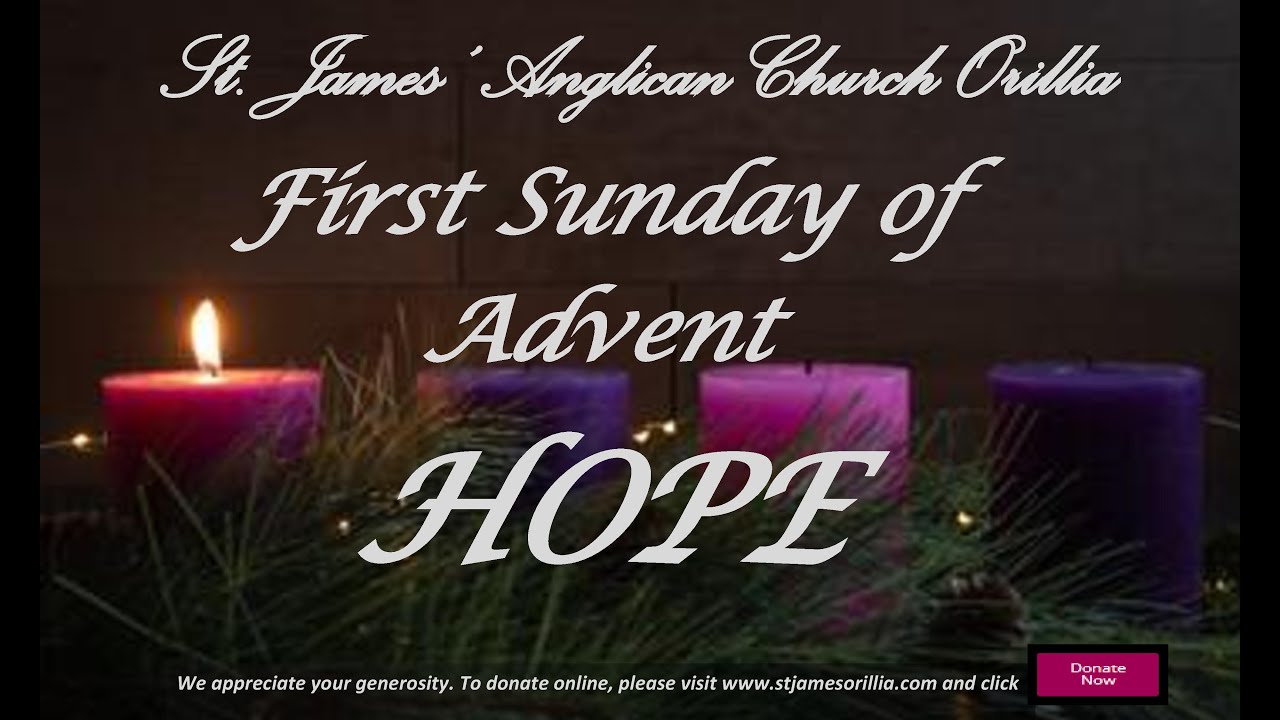 The First Sunday of Advent - December 3rd, 2023 - YouTube