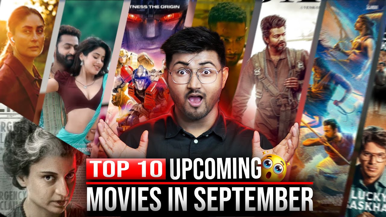 Top 10 Upcoming Movies in September 2024 | Must-Watch Films with Vijay ...