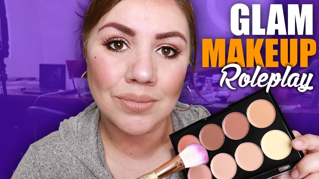 ASMR Professional Makeup for Fashion Show - YouTube