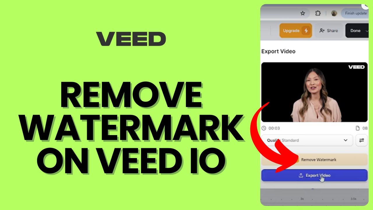 How to Remove Watermark on Veed.IO 2024? - YouTube