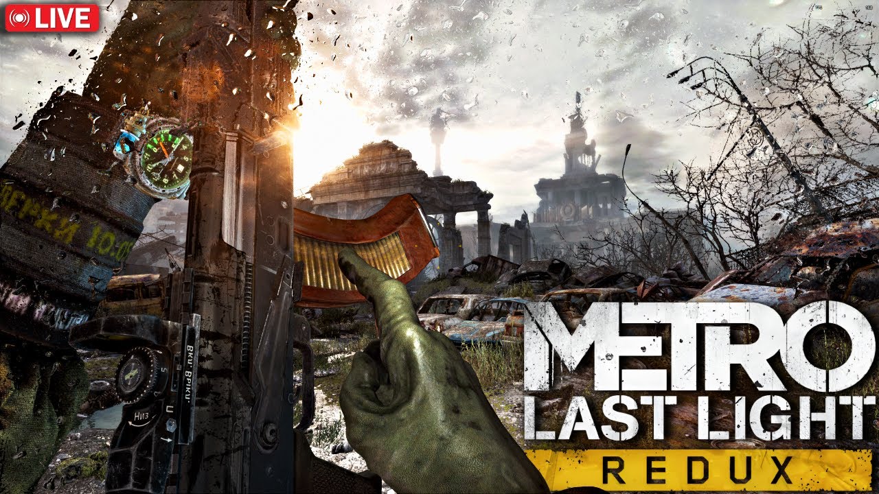 ☢️LIVE! 1440p - METRO: LAST LIGHT REDUX - Full Game + Rage - YouTube