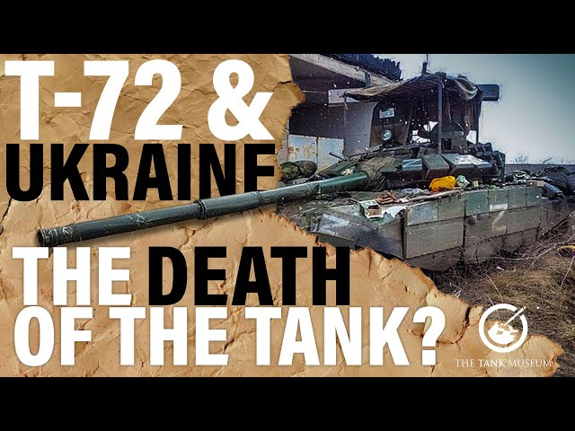 Dead T 72 Tank