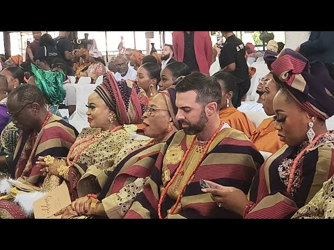 QUINCY AYODELE'S SON JOHN AYODELE WEDS ASHLEY IN STYLE - YouTube