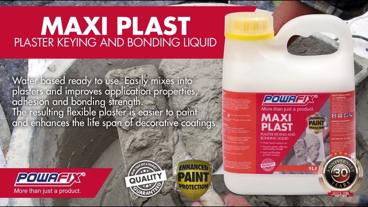 Powafix Maxi Plast Demo Video - YouTube