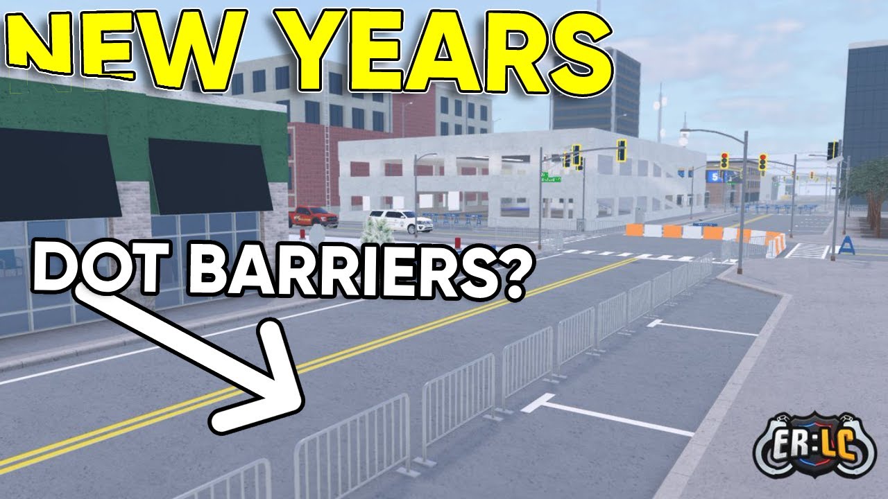 NEW YEARS EVENT LEAK! Dot barriers, fireworks, and more! (Roblox ERLC ...