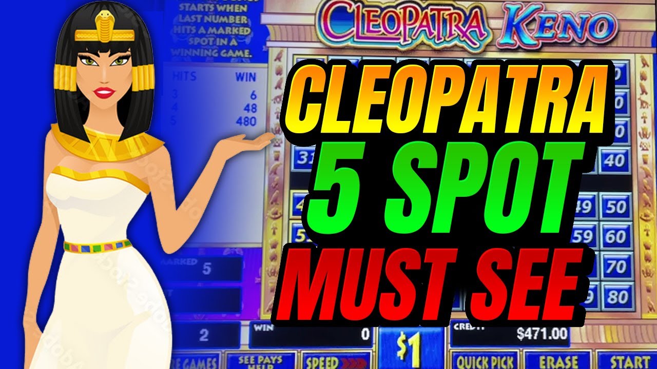 Cleopatra Keno 10 Spot Sherman Perkins - YouTube