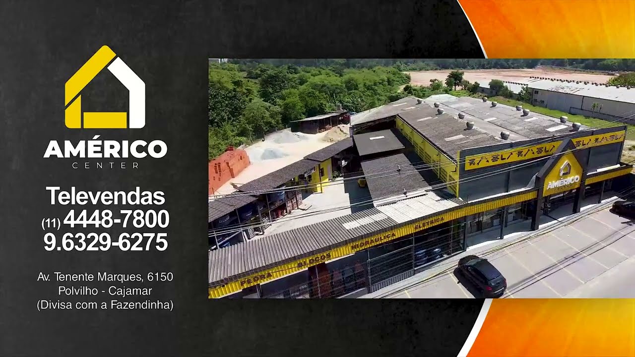 AMÉRICO CENTER - MATERIAIS PARA CONSTRUÇÃO - YouTube