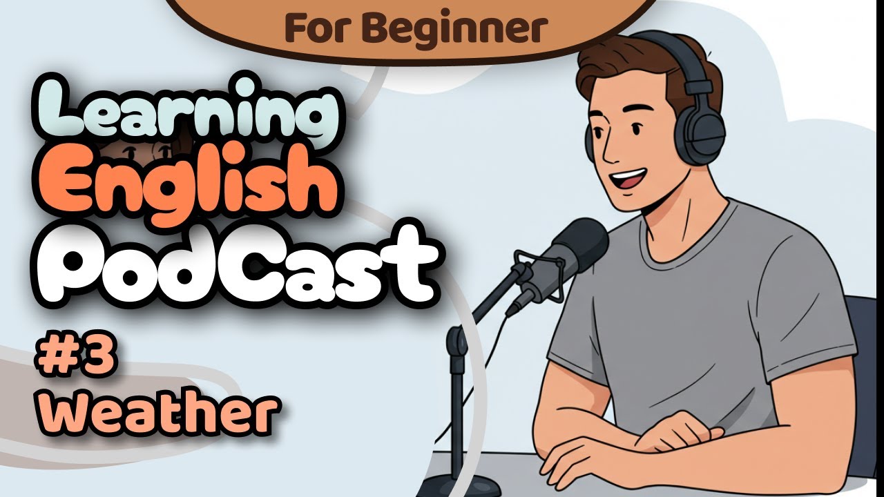 Beginner's English Podcast | Weather - YouTube