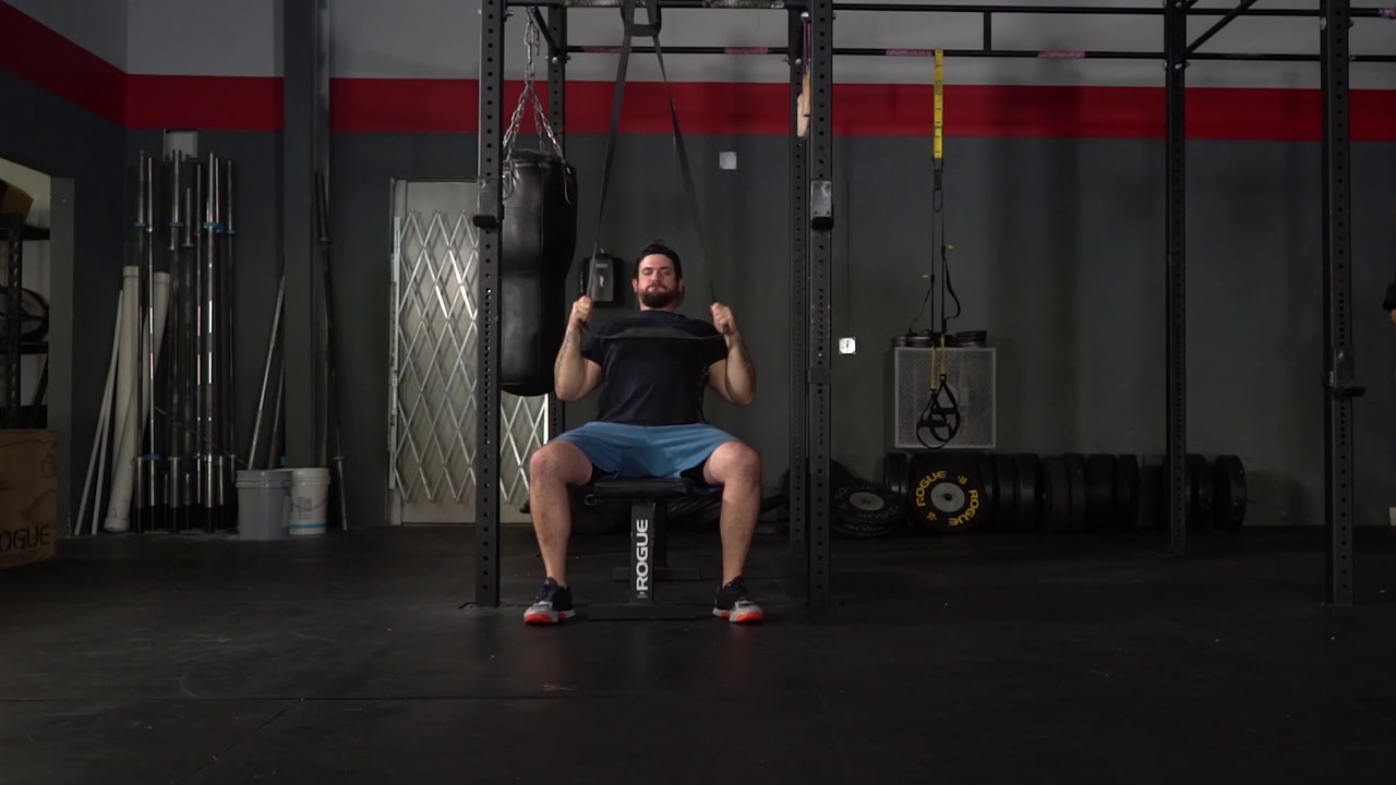 Banded Lat Pull Down | ARMR UP Movements - YouTube