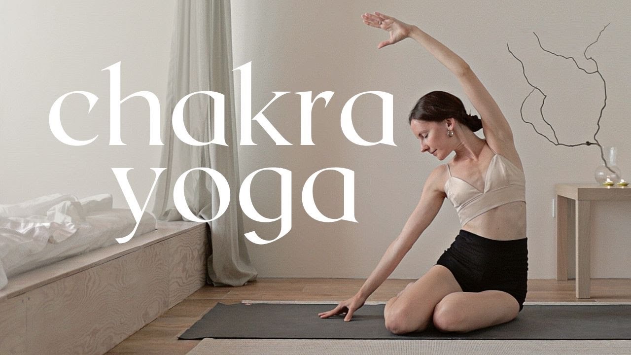 7 Chakras YIN YOGA Energy Healing ~ Full Body Chakra Unblock ...