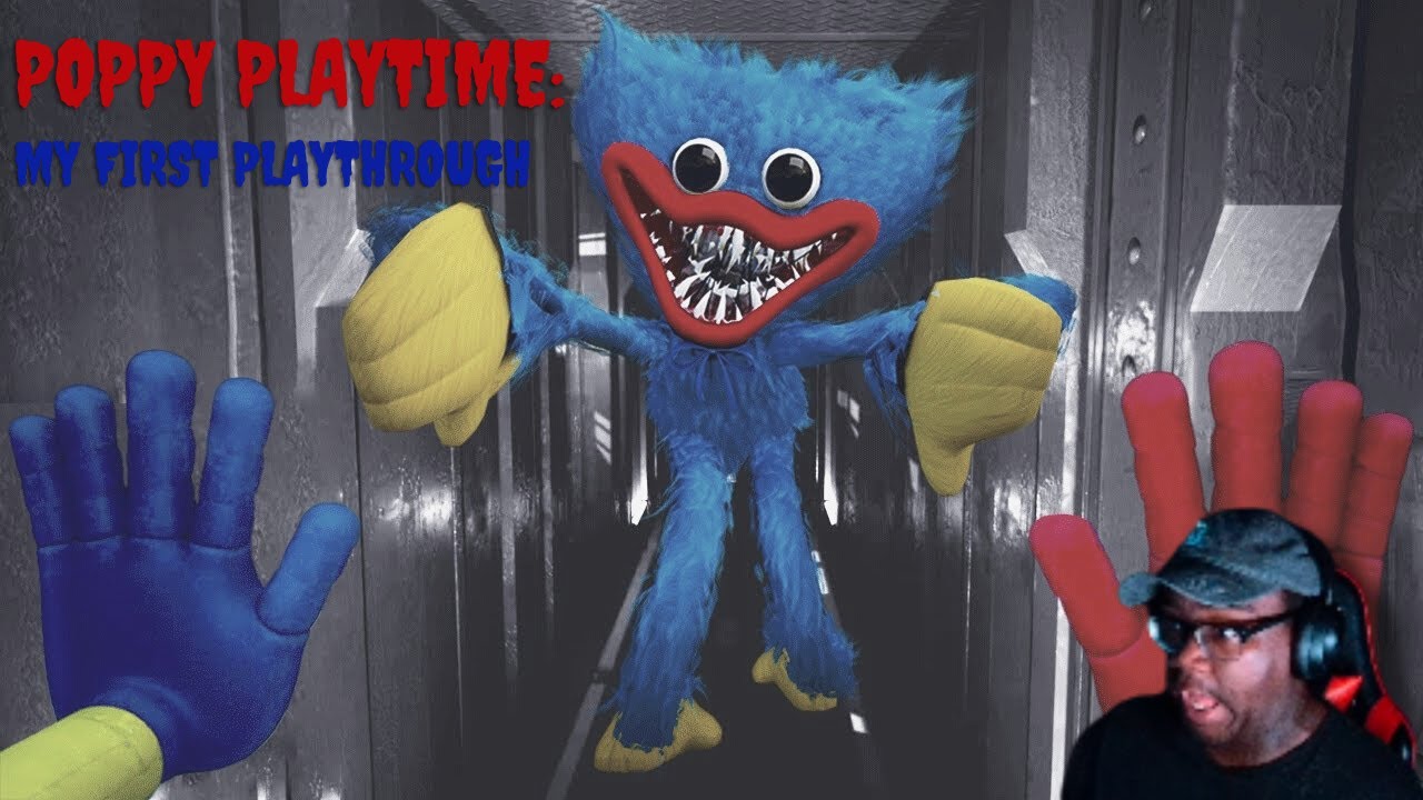 I FINALLY PLAYED POPPY PLAYTIME... (I WAS SCARED AF) - YouTube