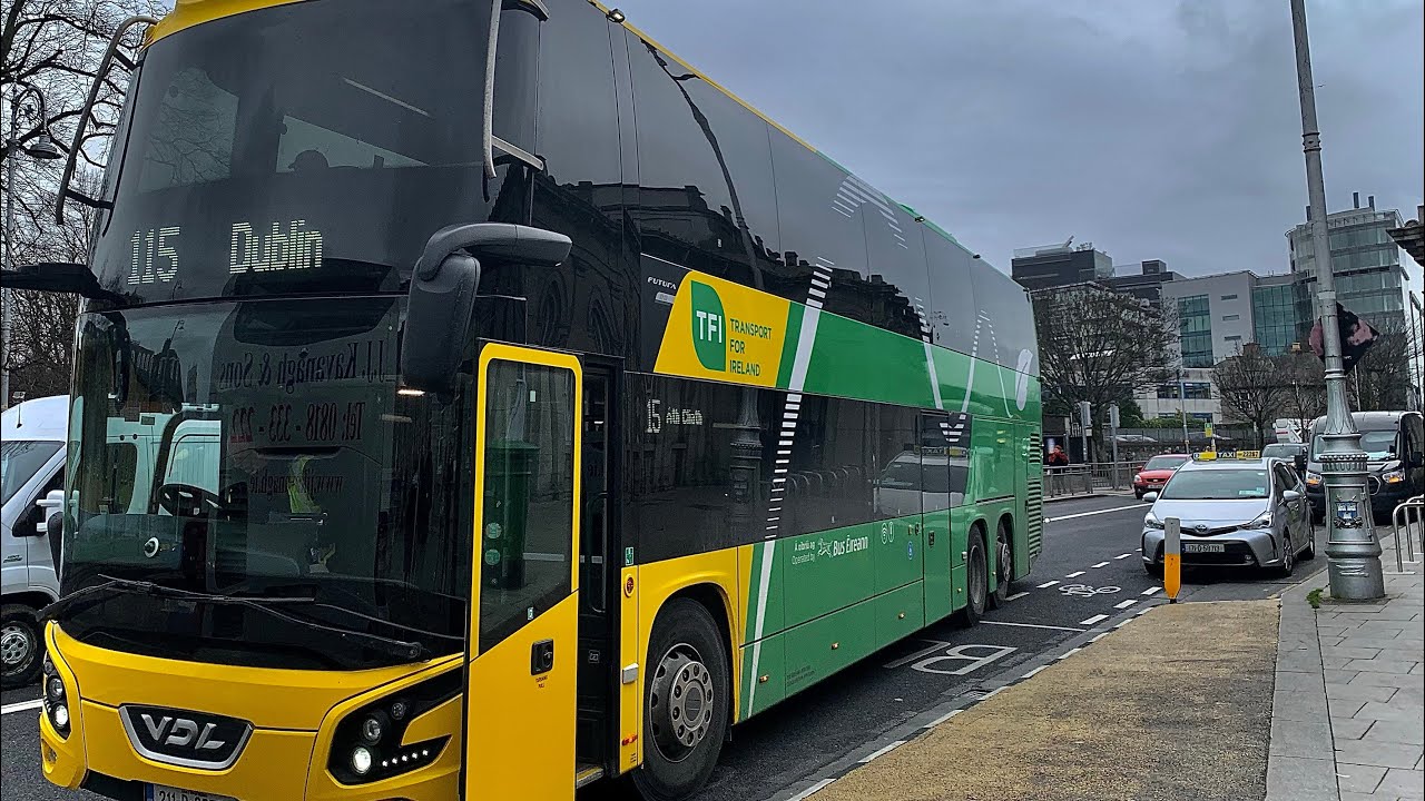 A Ride On Bus Eireann Route 133 Towards Dublin. (LF801) - YouTube