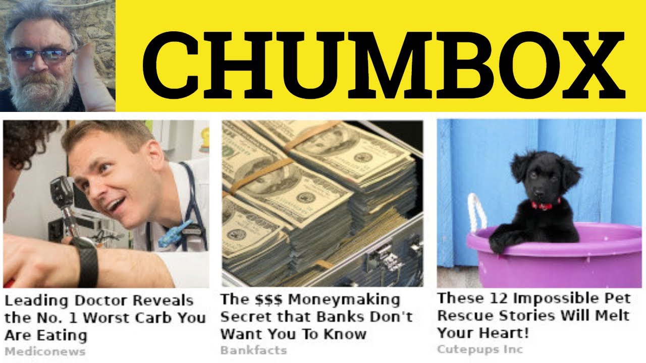 😎 Chumbox Meaning -Chum Means - Chumbox Defined - Internet Advertising ...