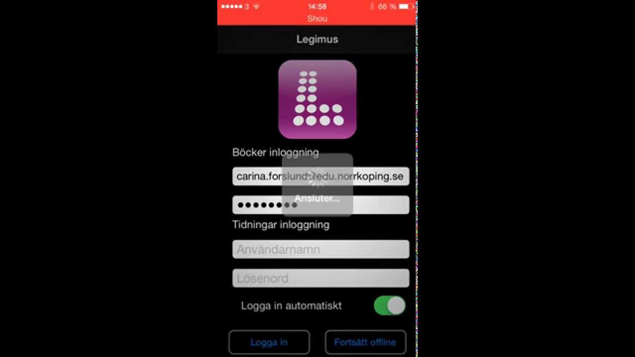 Instruktionsfilm Legimus - YouTube