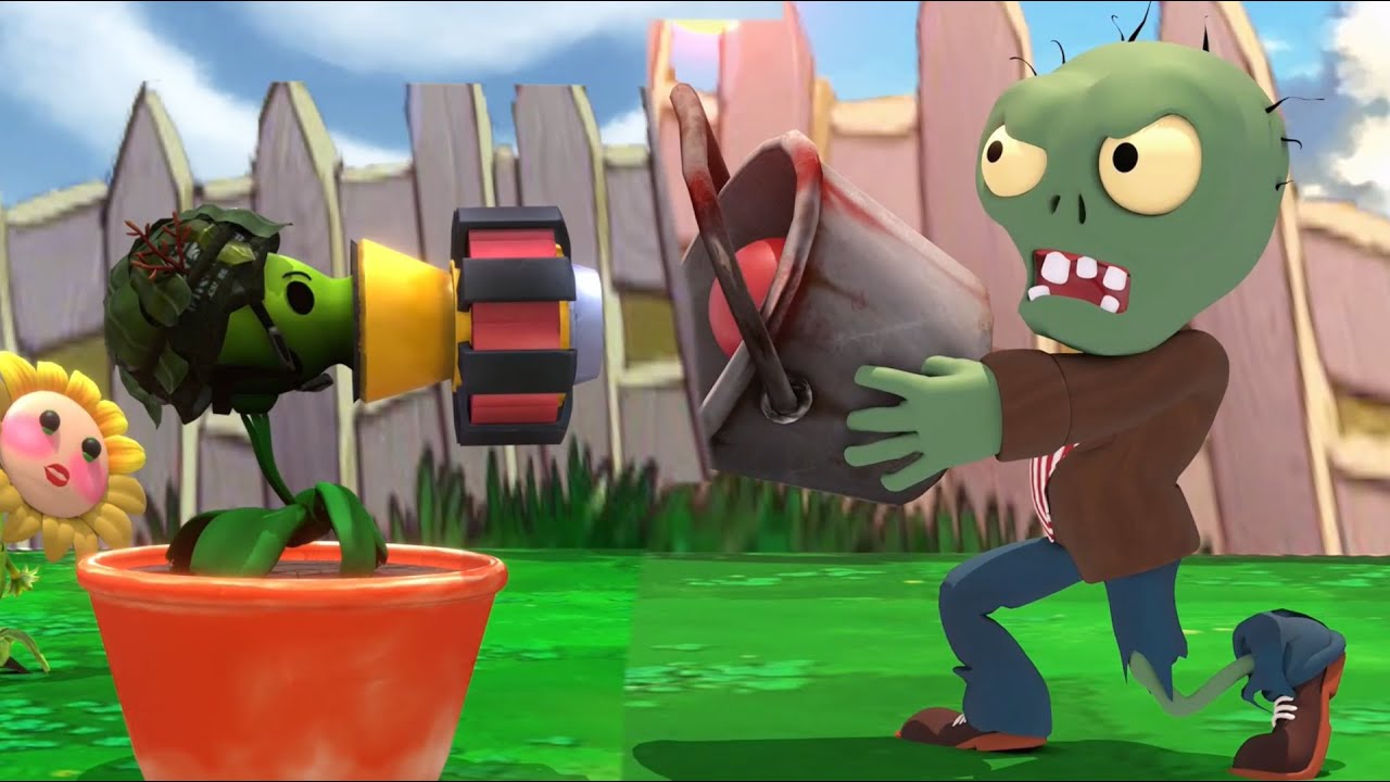 All Plants vs All Zombies - PvZ Cartoon Fun Episodes 119 & 120 Plants ...