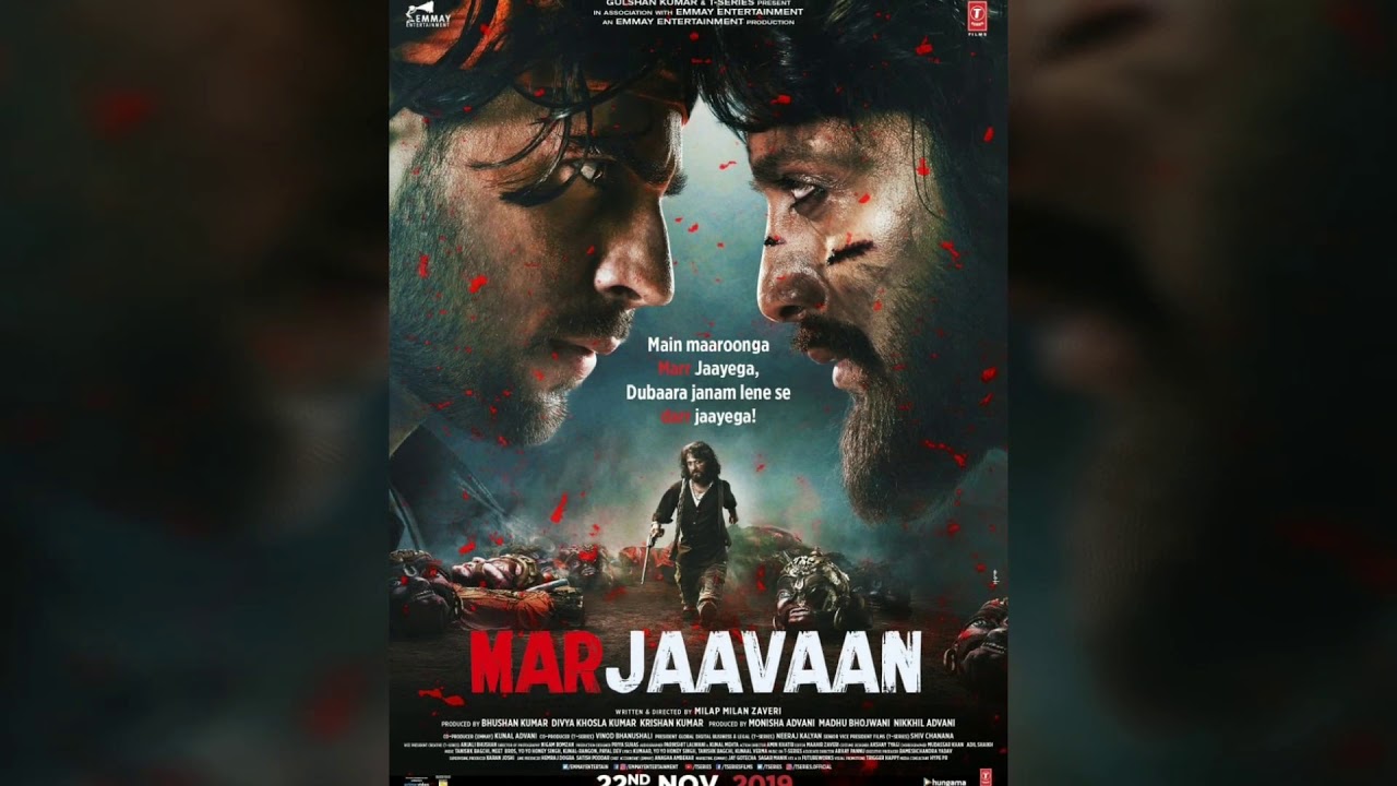 Marjaavan official poster | Siddharth Malhotra | Ritesh Deshmukh| T ...
