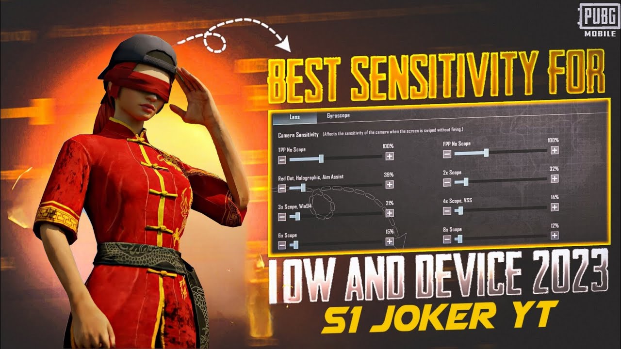 New Best Sensitivity For Poco X3 Pro And All Device For Pubg And Control Codes Bgmi | S1 JOKER ...