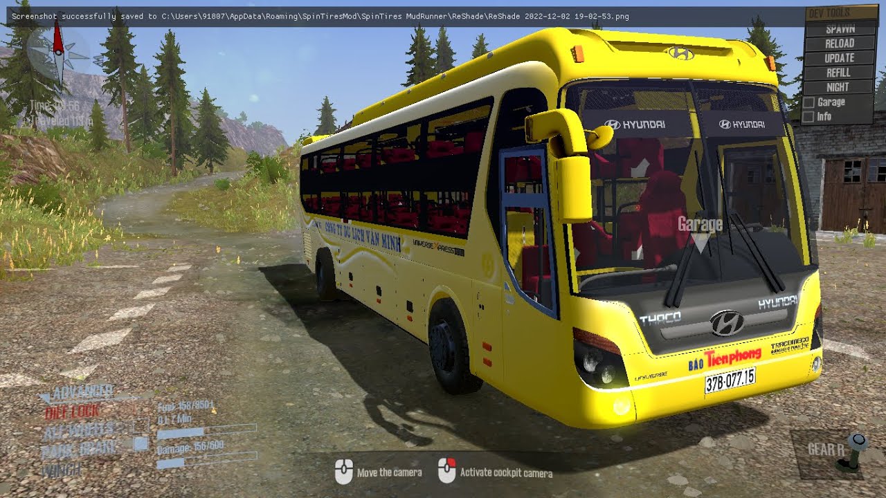 Bus mod in mudrunner hd graphics || mudrunner || gamingwithwheels - YouTube