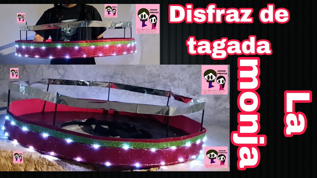 Cómo hacer disfraz de tagada, juego con la monja. facil y rápido. DIY ...