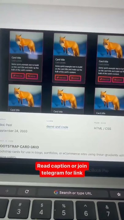 30+ CSS Cards using Bootstrap 🔥🚀 #bootstrap - YouTube