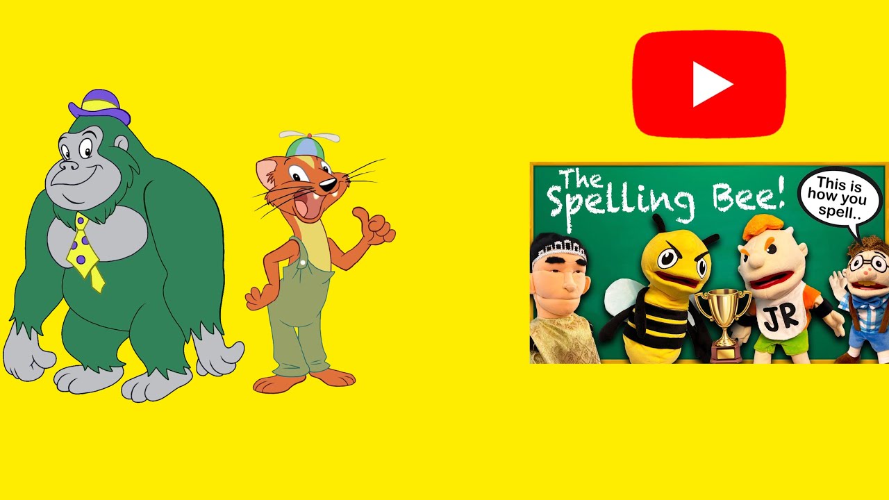 Willy Weasel And Gus Gorilla Reacts To The Spelling Bee! - YouTube