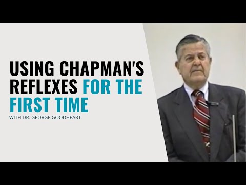 Dr. George Goodheart Discusses Using Chapman Reflexes For The First ...