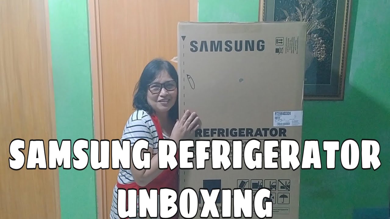 Samsung Refrigerator Unboxing | No Frost - YouTube