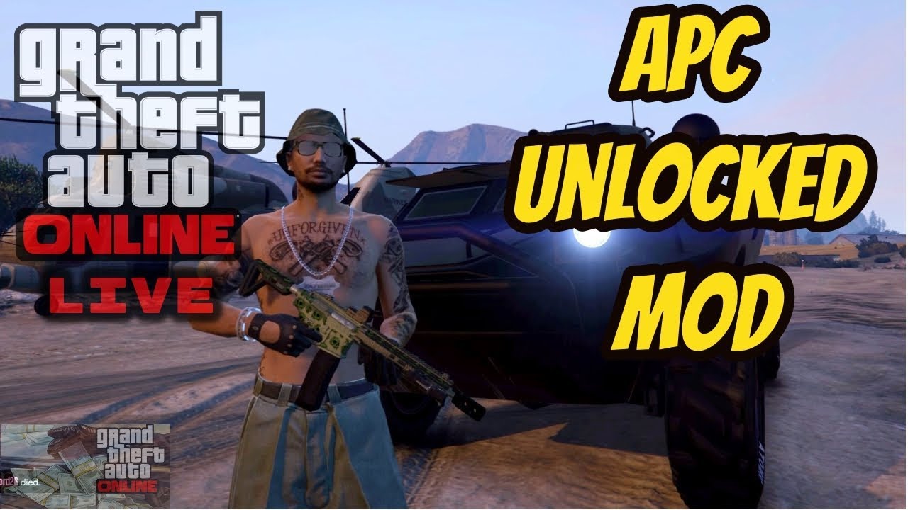 Gta 5 APC MOD Unlocked!! - YouTube