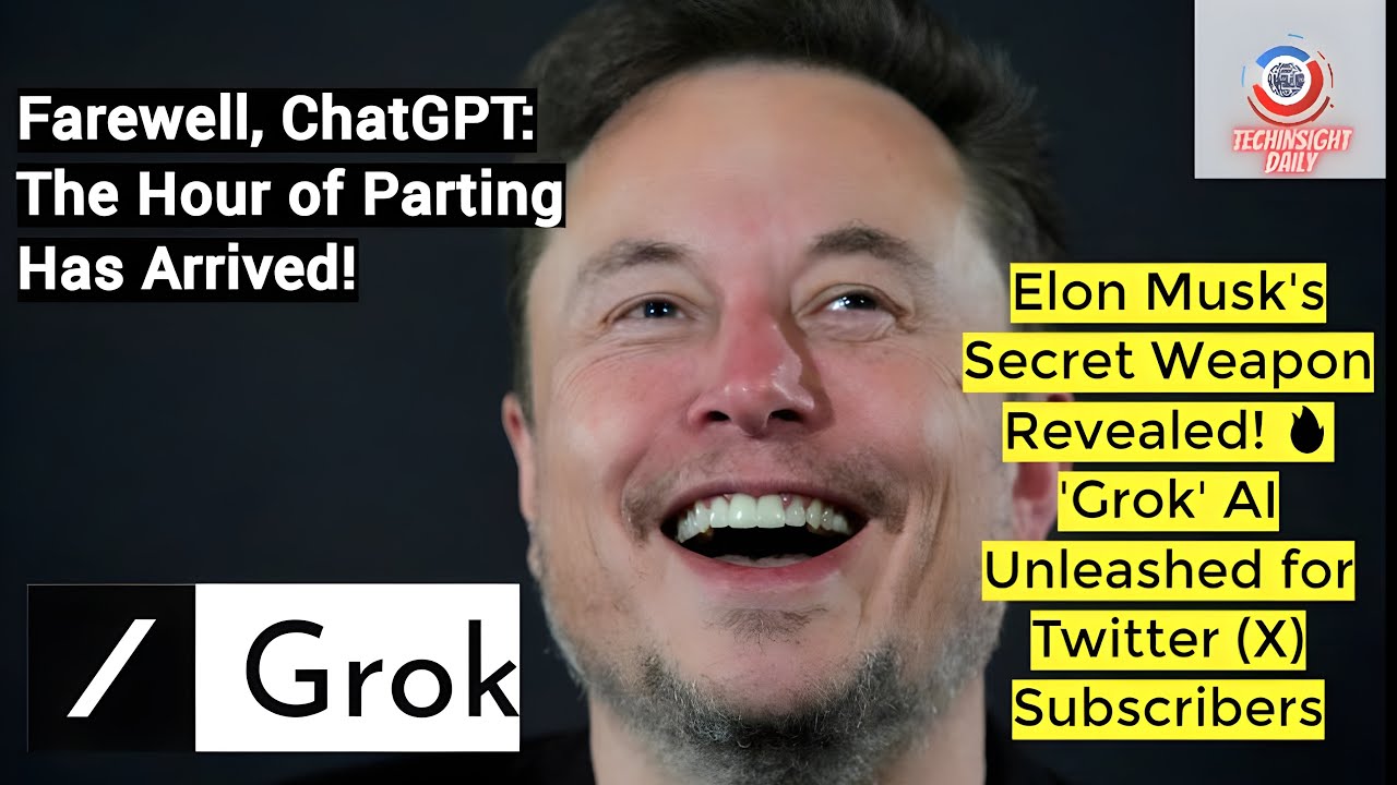 Elon Musk Unveils AI ChatBot 'Grok' for X (Twitter) Subscribers ...