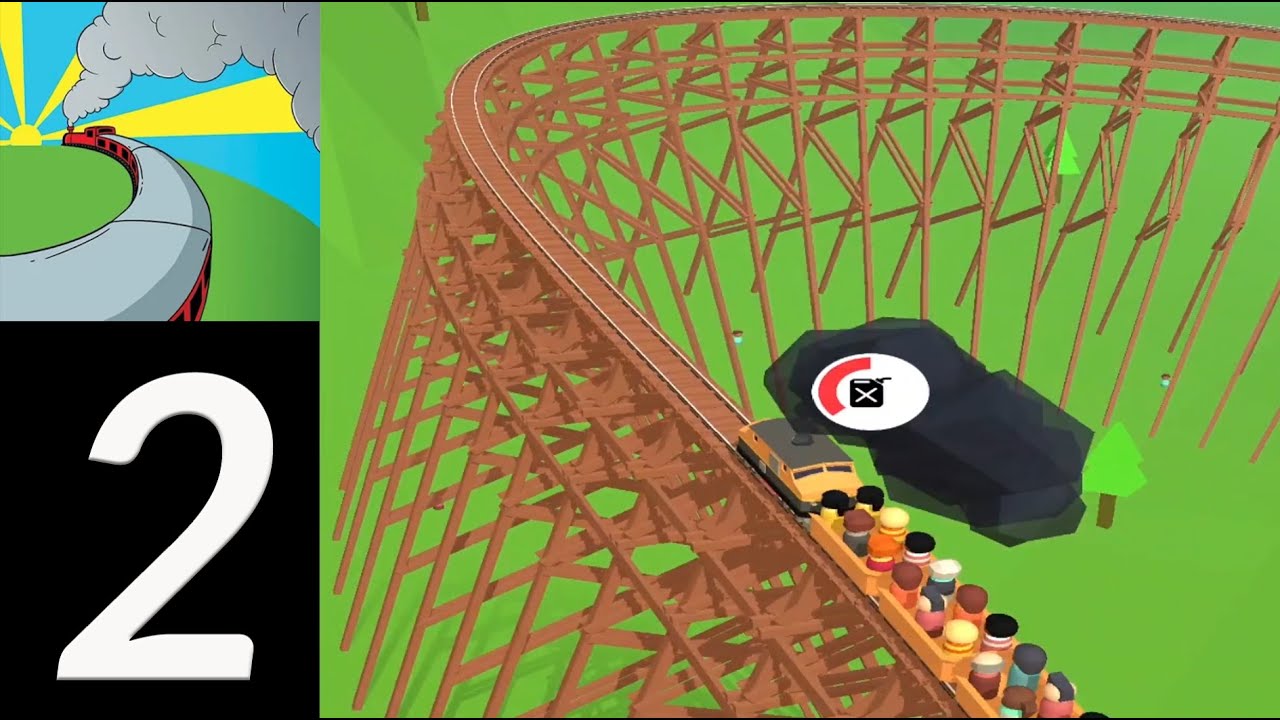 🚂 OFF THE RAILS 3D | Can You Reach Your Destination? | Level 10 - 20 ...