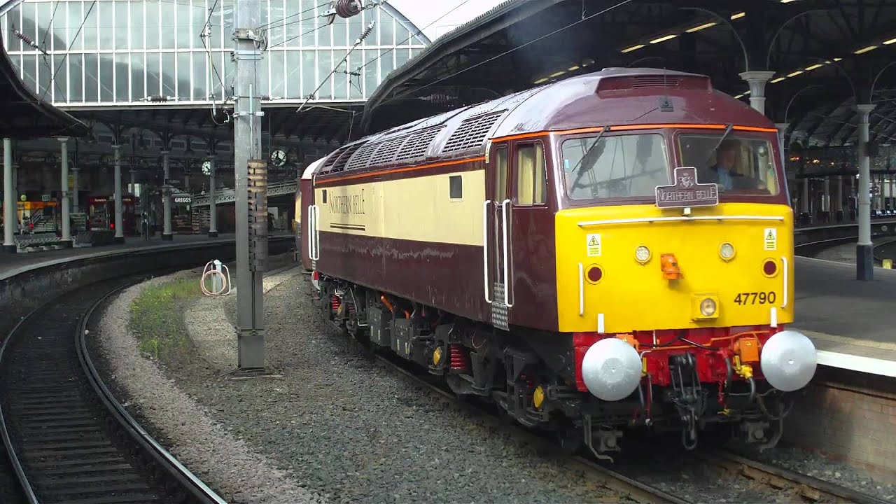 Northern Belle 47790 and DRS 47810 "Galloway Princess" departing ...