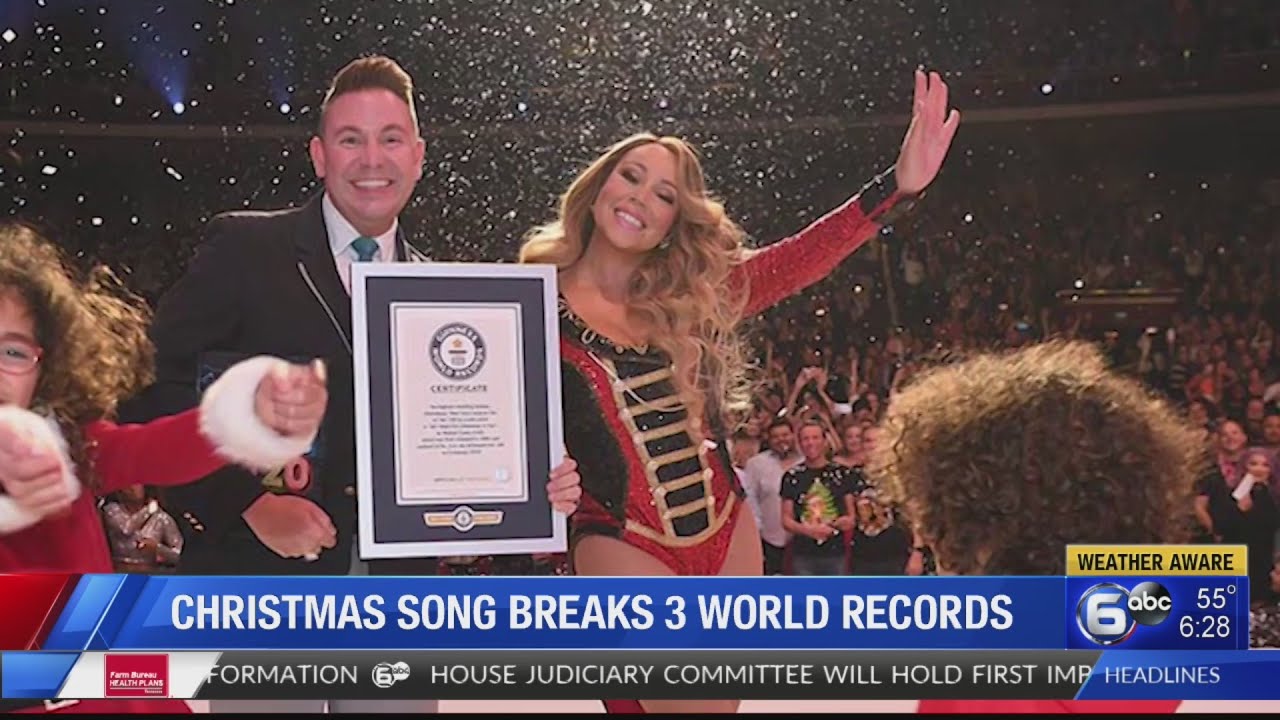 ‘All I Want for Christmas Is You’ breaks 3 Guinness World Records - YouTube