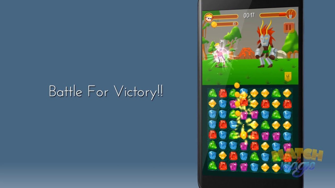 Match & Magic - Match 3 Game with a touch of RPG - YouTube