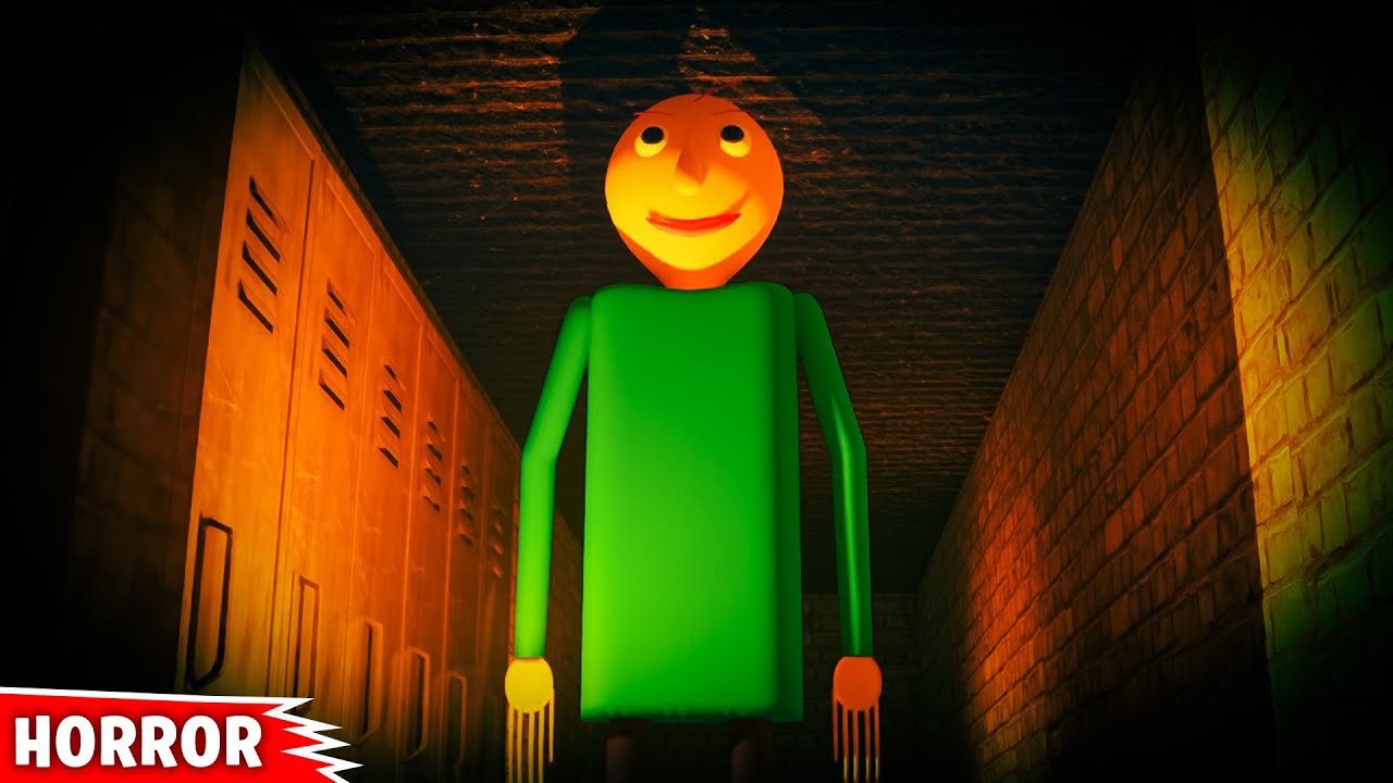 BALDIS BASICS HORROR FORTNITE TUTORIAL - YouTube