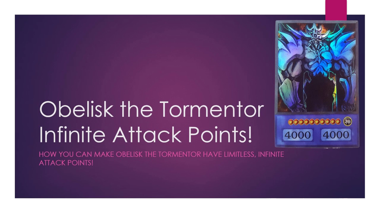 Obelisk The Tormentor Infinity