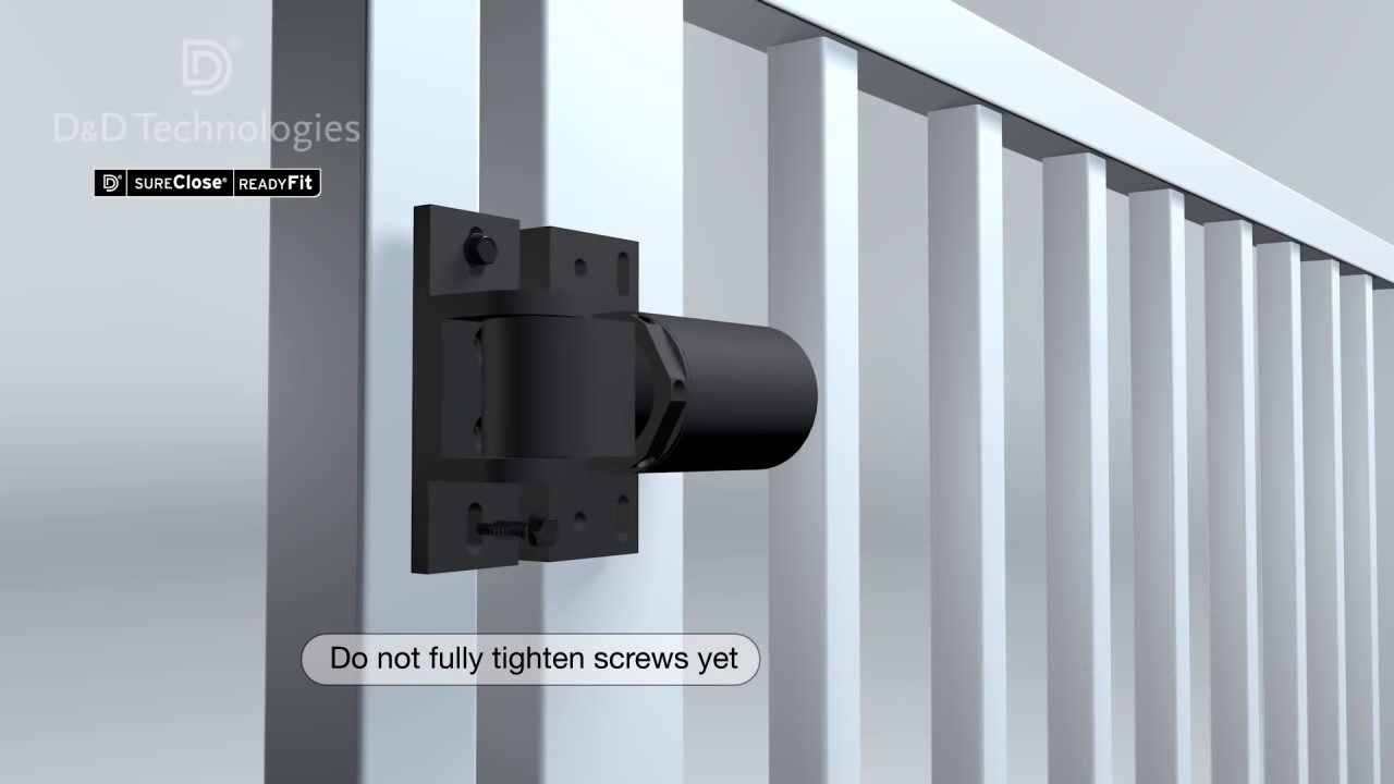 SureClose® READYFIT Hinges & Closers - Installation Animation - YouTube