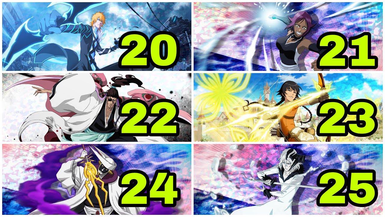 THE PATH OF VALOR SENKAIMON TOWER 20-25 GAMEPLAY + BUILD Bleach Brave ...