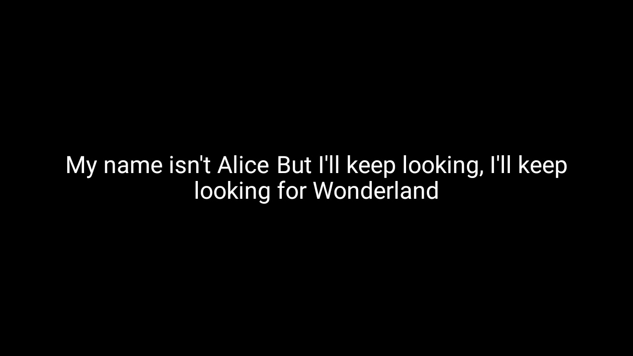 Lady Gaga - Alice (Lyrics) - YouTube