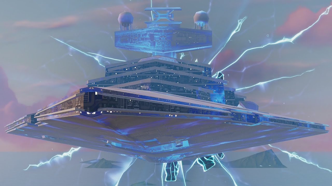 Fortnite - The Star Destroyer - YouTube