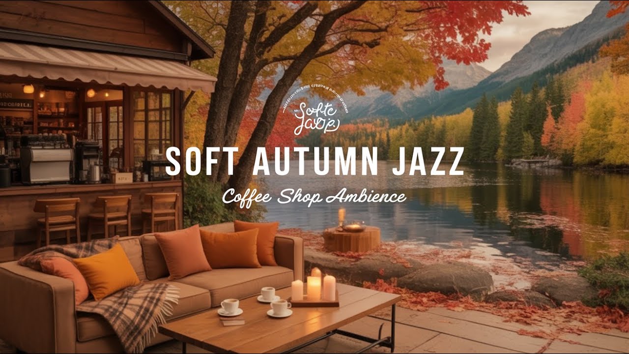 Soft Autumn Jazz at Cozy Coffee Porch Ambience 🍂 Relaxing Jazz ...
