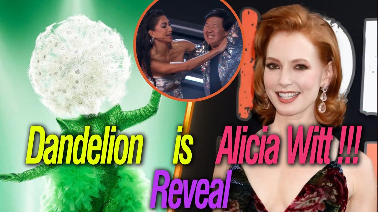 Dandelion Revealed as Alicia Witt !!! - Masked Singer Season 9 - In ...