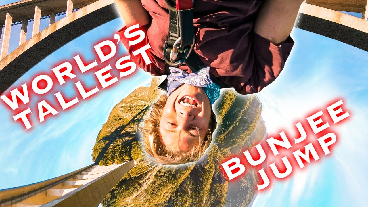 The World's Tallest Bunjee Jump - YouTube