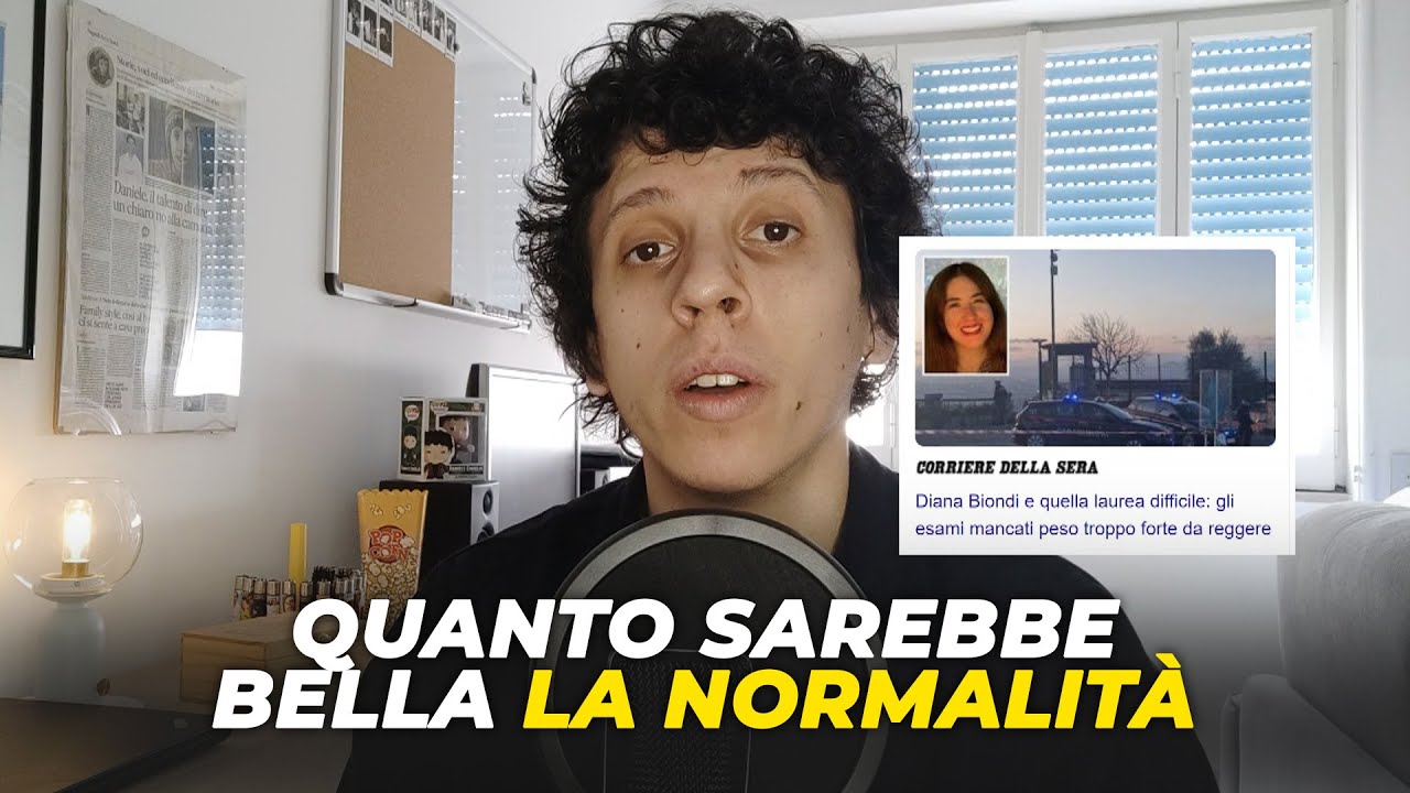 Quanto sarebbe bella LA NORMALITÀ - YouTube