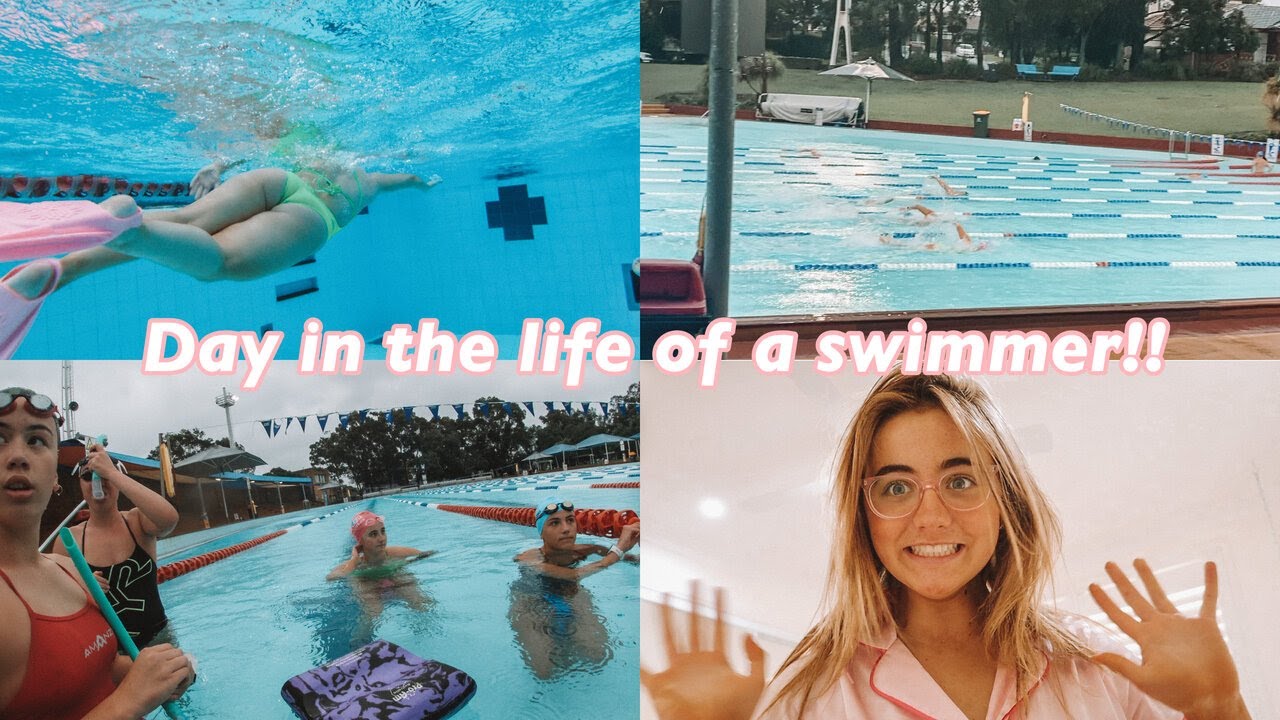DAY IN THE LIFE OF A SWIMMER!! - YouTube