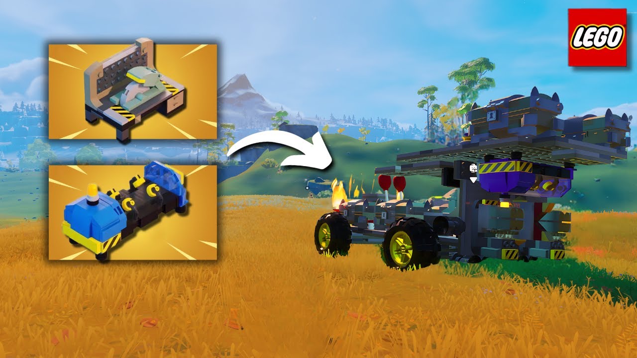 The ULTIMATE Survival & Storage Vehicle in LEGO Fortnite! - YouTube
