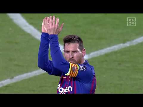 Lionel Messi mit dem heftigsten Freistoßtor der letzten CL-Saison! | DAZN Champions League Flashback