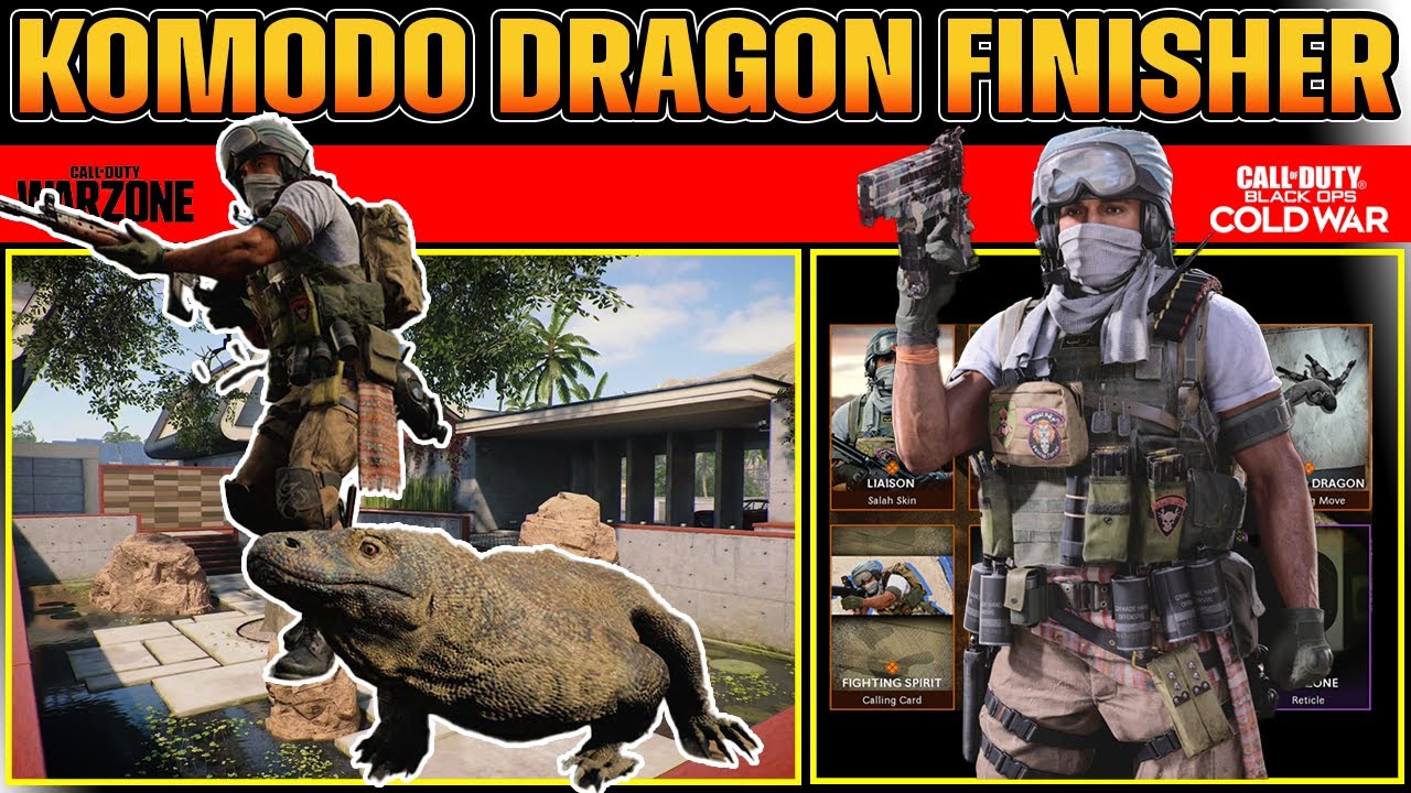 Salah Operator Bundle Review | Komodo Dragon Finishing Move | Cold War ...